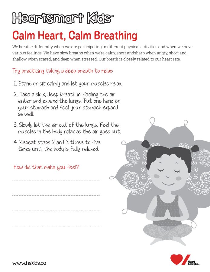 Calm heart, calm breathing - HeartSmart Kids™
