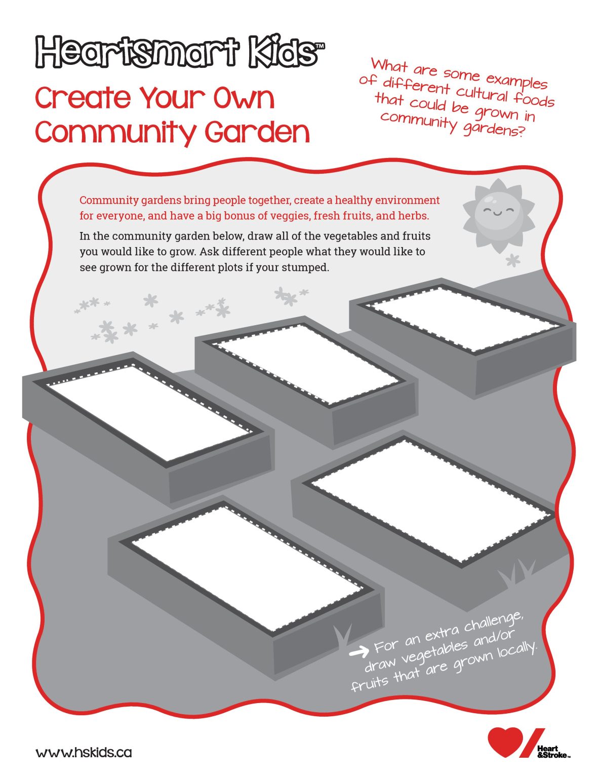 Create Your Own Community Garden - HeartSmart Kids™