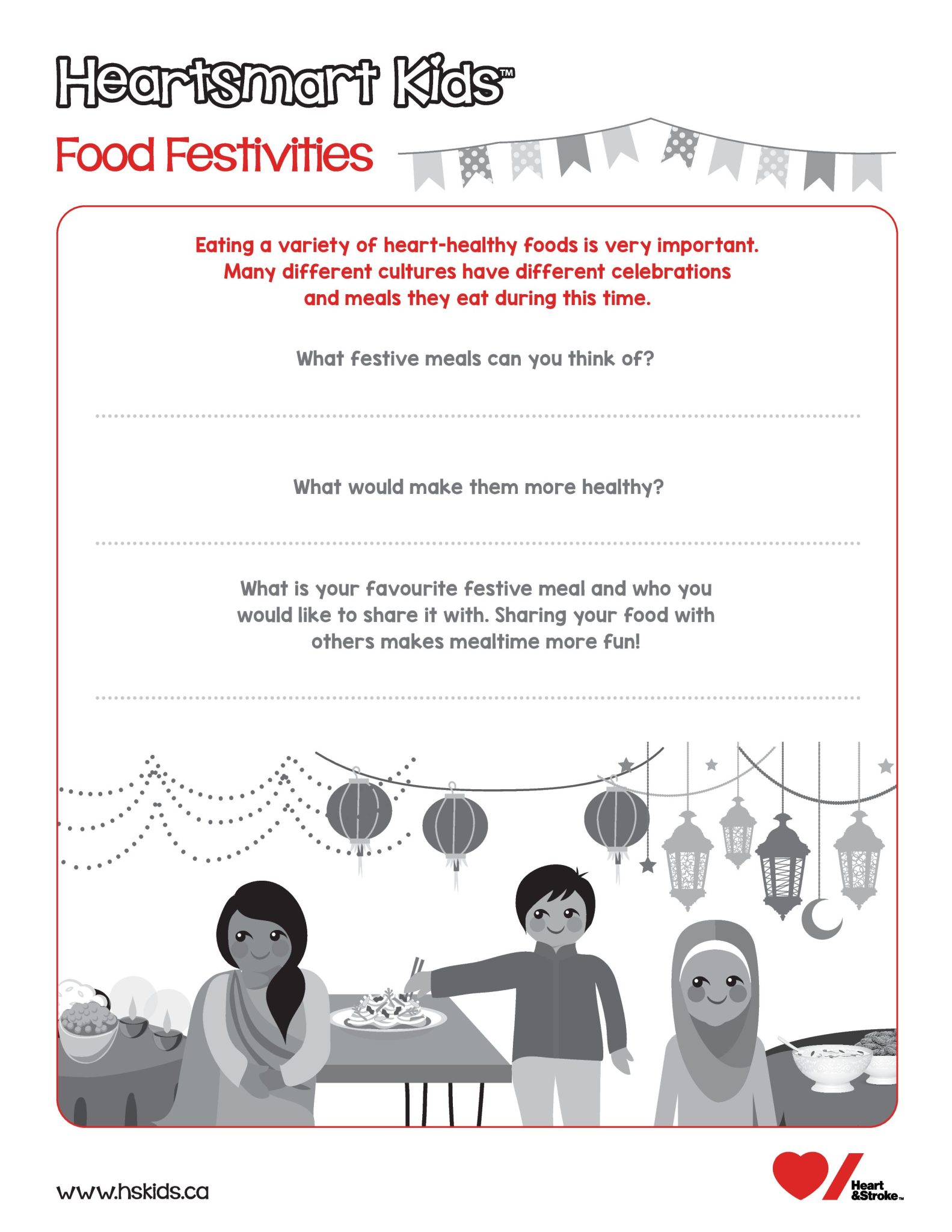 Food Festivities - HeartSmart Kids™