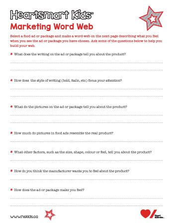 marketing word-web - HeartSmart Kids™