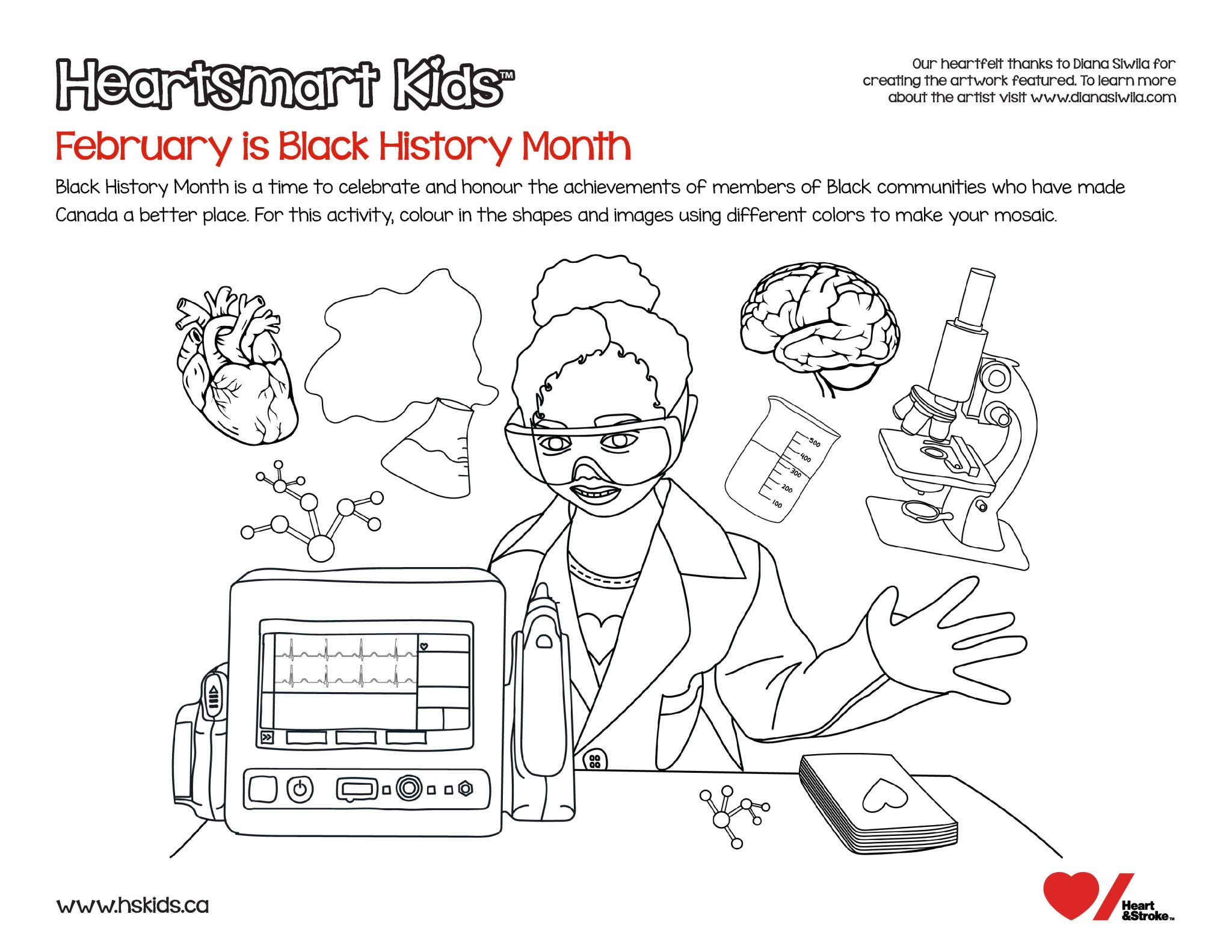 February is BHM (Diana Siwila) - HeartSmart Kids™
