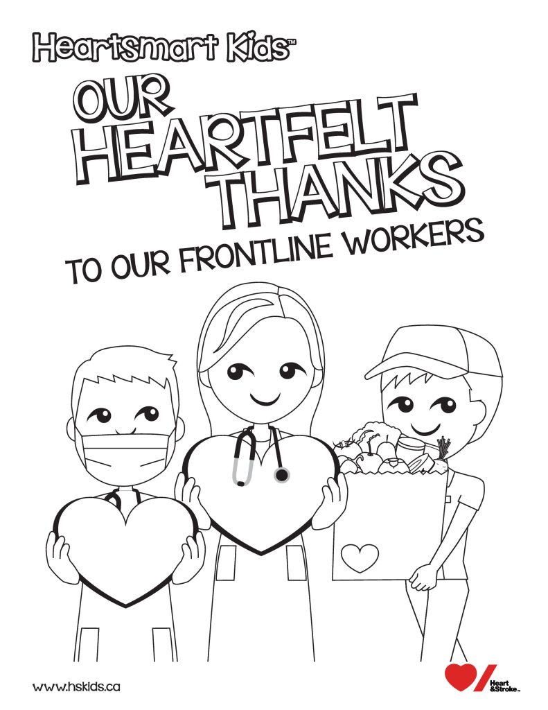 Our heartfelt thanks to our frontline workers - HeartSmart Kids™
