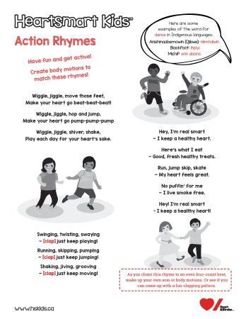 Action Rhymes - HeartSmart Kids™