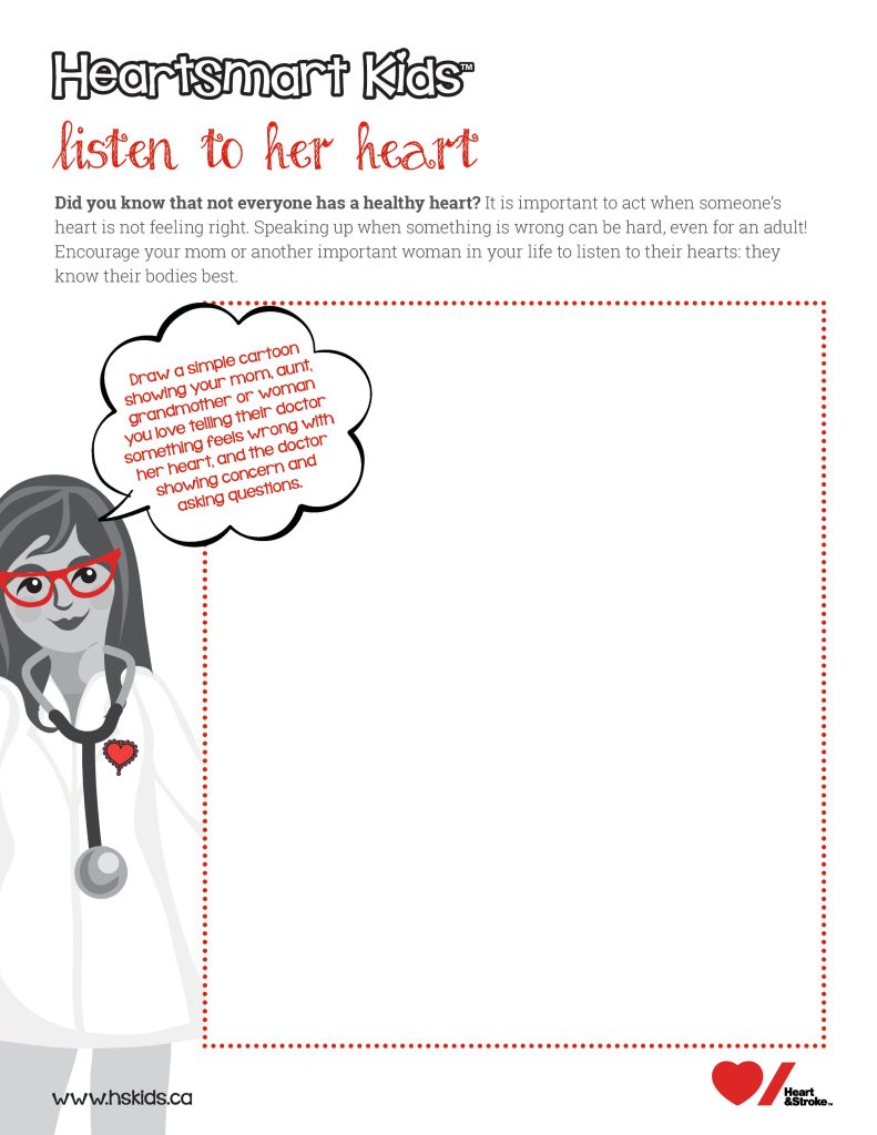 Listen to her heart - HeartSmart Kids™